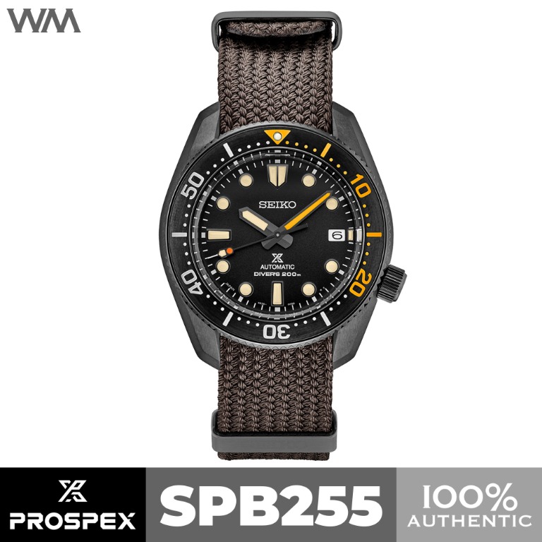 Seiko Prospex Black Series Limited Edition MM200 Automatic Watch SPB255 ...