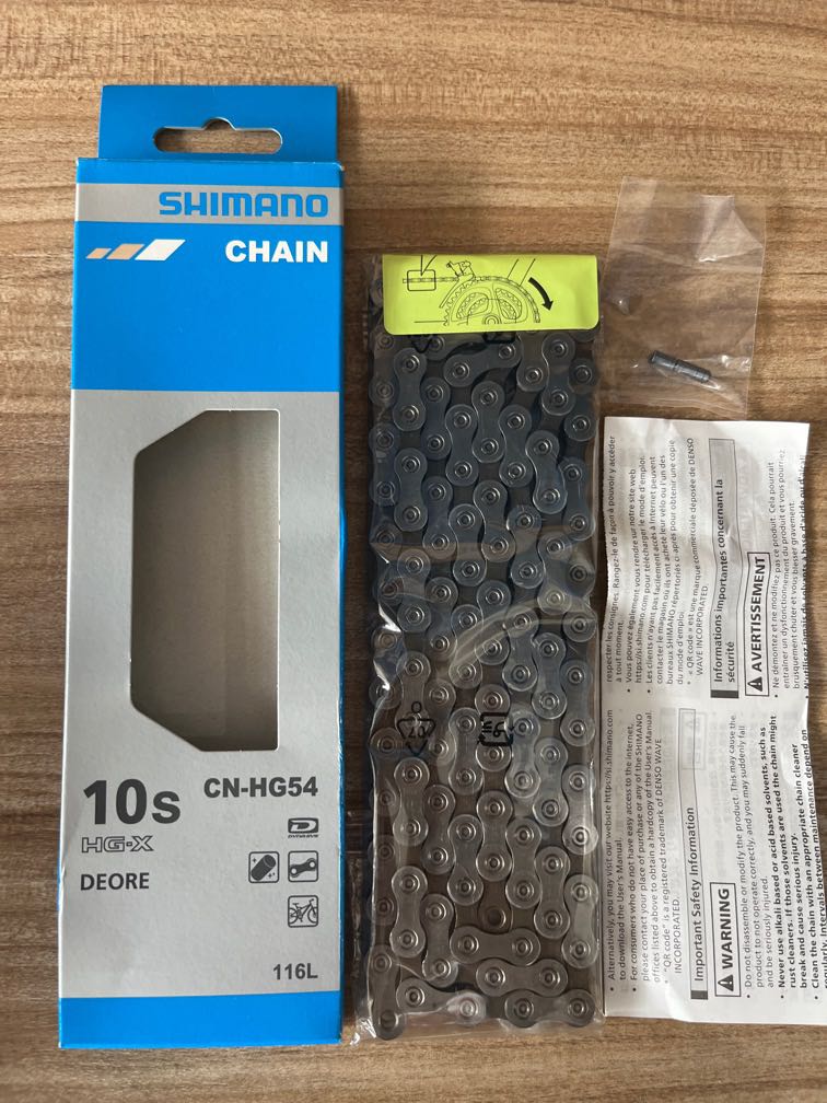 Shimano Deore 10 speed Chain, Sports Equipment, Bicycles & Parts, Parts ...