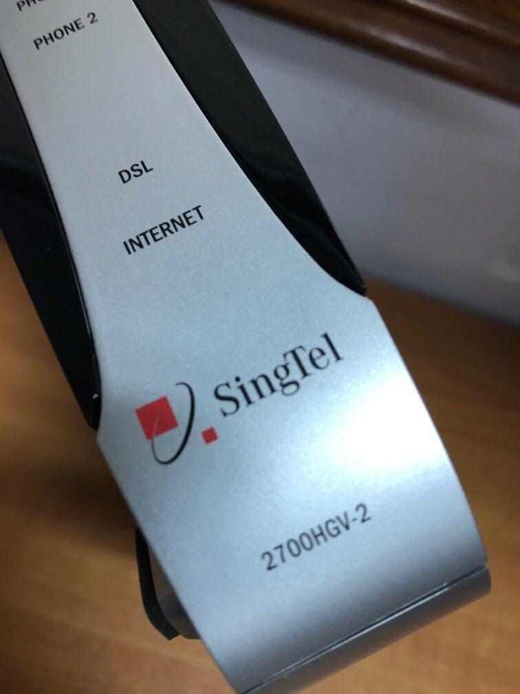 SingTel Wireless modem/ router , Computers & Tech, Parts & Accessories ...