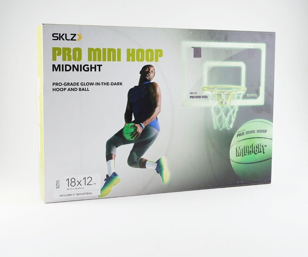 SKLZ Pro Mini Hoop Midnight Glow in the dark, Sports Equipment, Sports ...