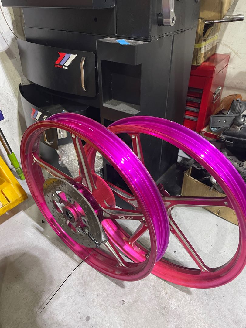 Sniper rim enkei fg511, Motorcycles, Motorcycle Accessories on Carousell