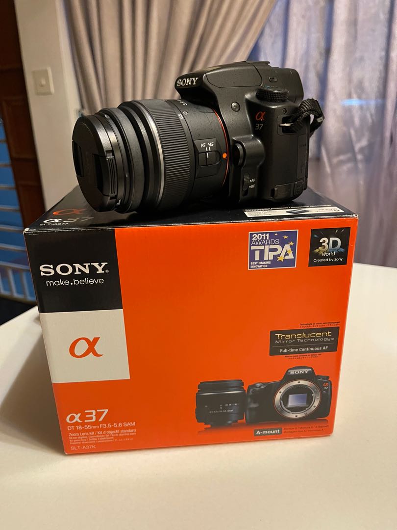 Sony A37 DSLR, Photography, Cameras on Carousell