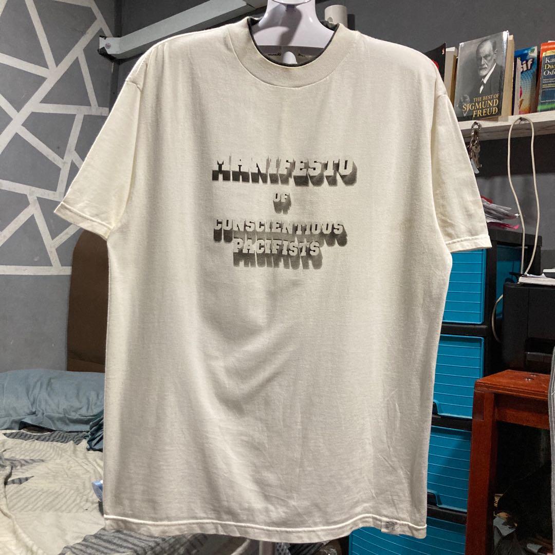 SS 2000' General Research Manifesto, Men's Fashion, Tops & Sets, Tshirts & Polo Shirts on Carousell