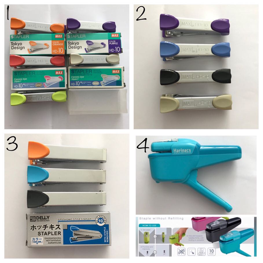 Stapler, Scissors, Hole Punch, Hobbies & Toys, Stationery & Craft ...