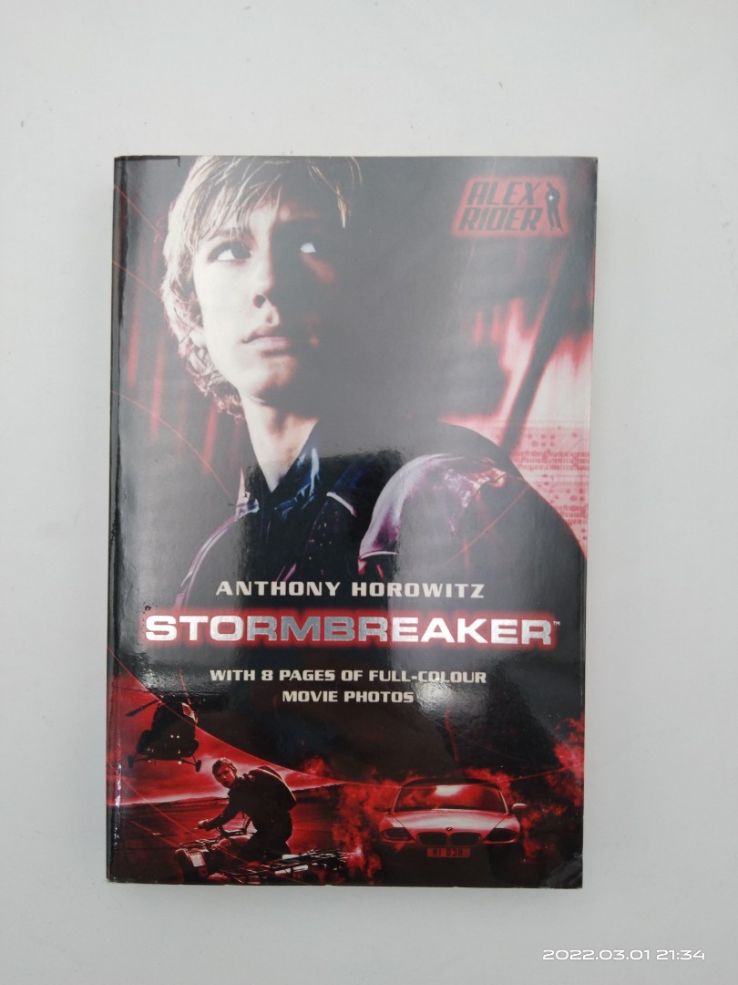 Stormbreaker Anthony Horowitz Movie Book Teen Action Adventure Book ...