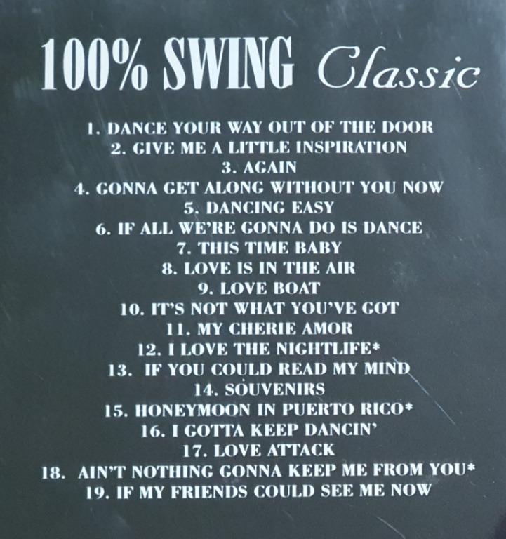 Swing Dance Songs Souvenirs CD, Hobbies & Toys, Music & Media, CDs ...