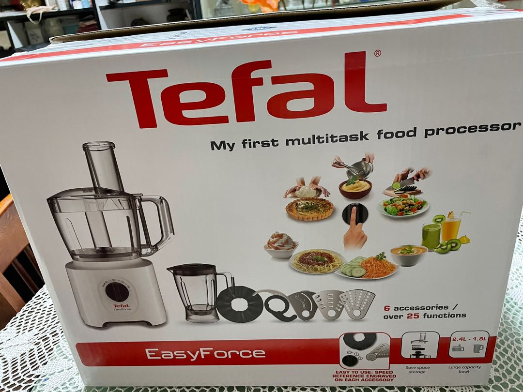 Tefal Easyforce food Processor BN, TV & Home Appliances, Kitchen ...