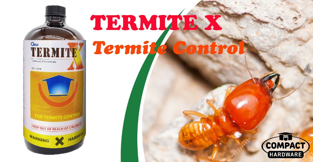 Termite X for Termite Control Pamatay Anay 100ml, 250ml, 1Liter ...