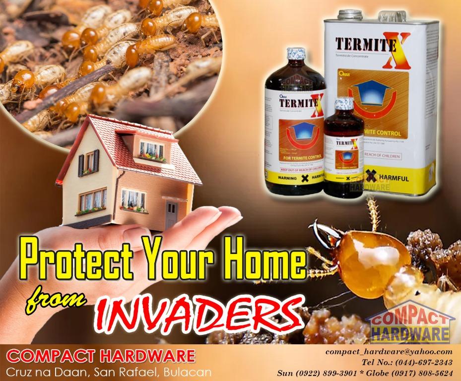 Termite X for Termite Control Pamatay Anay 100ml, 250ml, 1Liter ...
