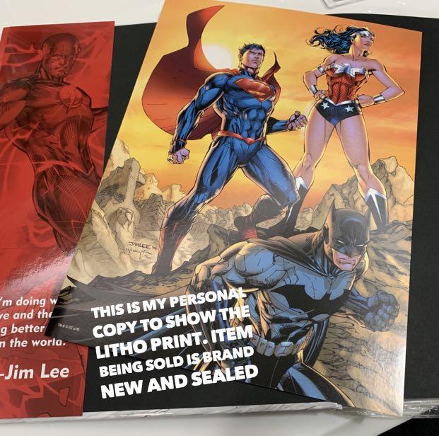 The Art of Jim Lee Vol 1 B&N exclusive with lithograph print, Hobbies ...