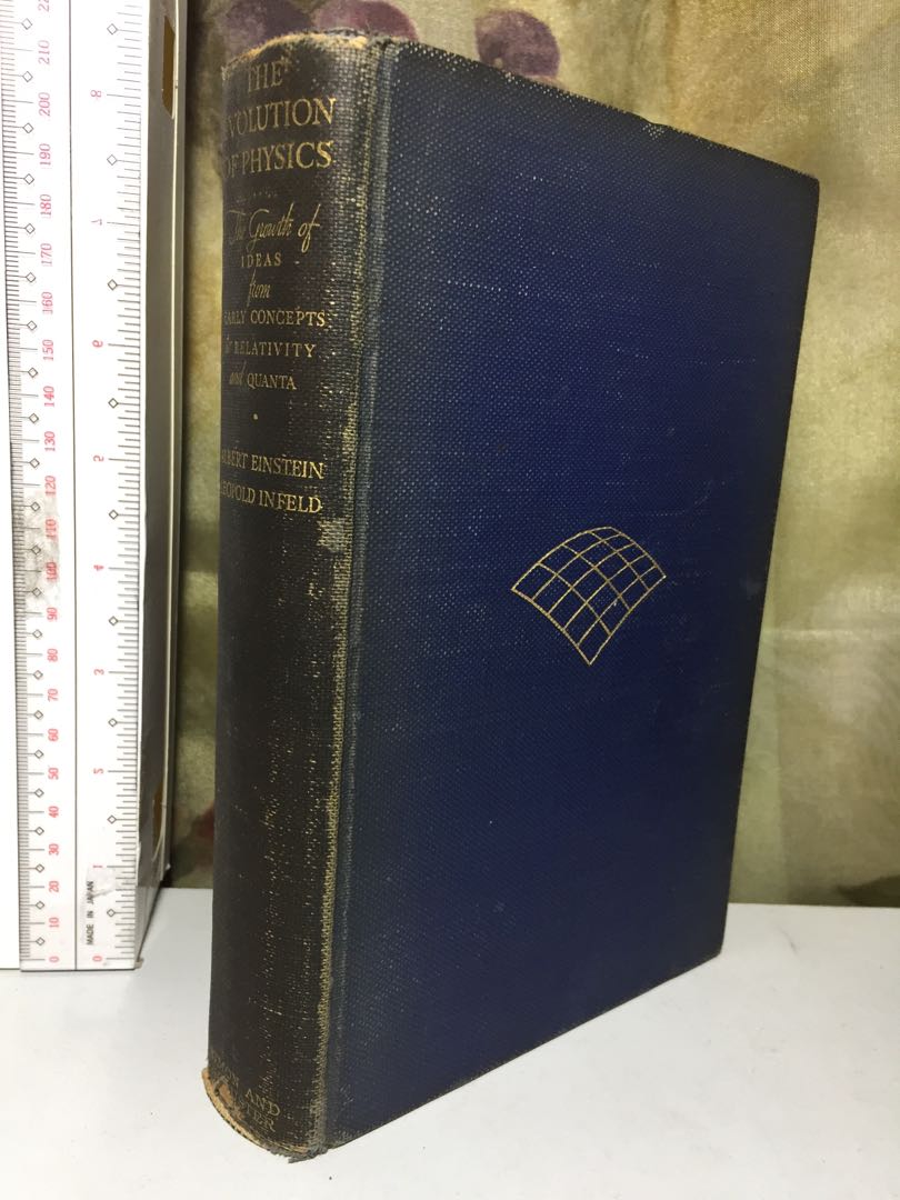The Evolution of Physics by Albert Einstein 1938 First Edition, Hobbies ...