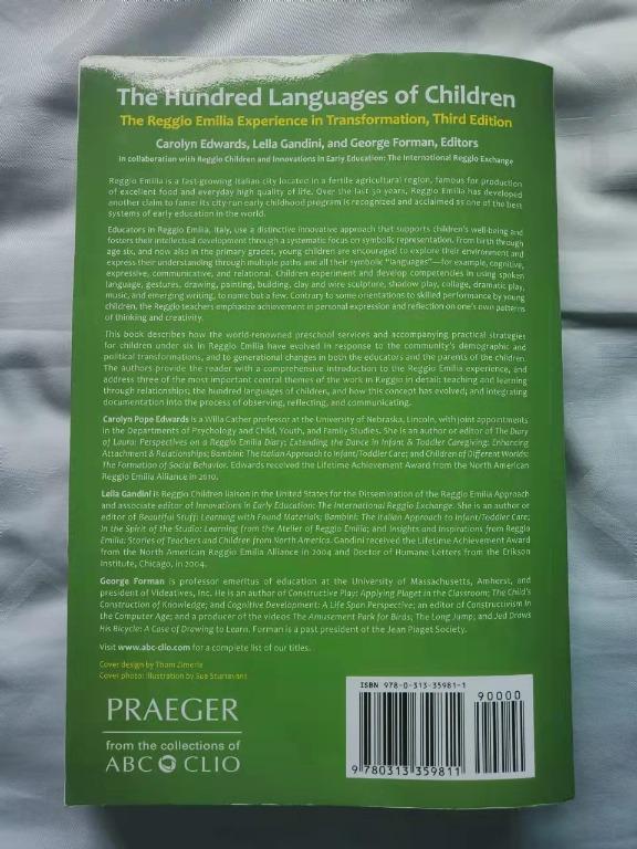 The Hundred Languages of Children, Hobbies & Toys, Books & Magazines ...