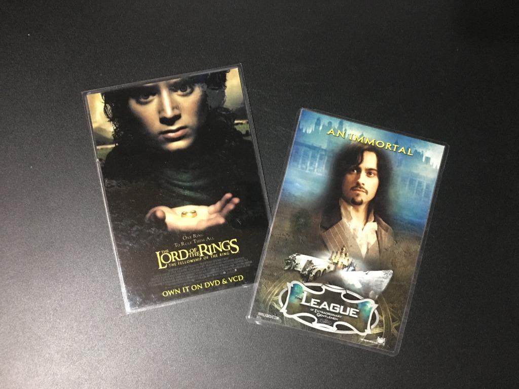 The Lords Of The Rings & League Of Extraordinary Gentlemen Laminated ...
