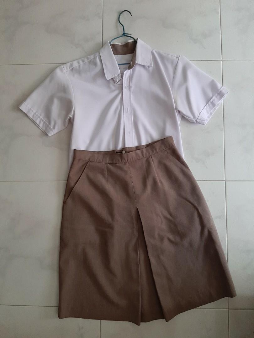 TMJC uniform polo tee set, Women's Fashion, Tops, Shirts on Carousell