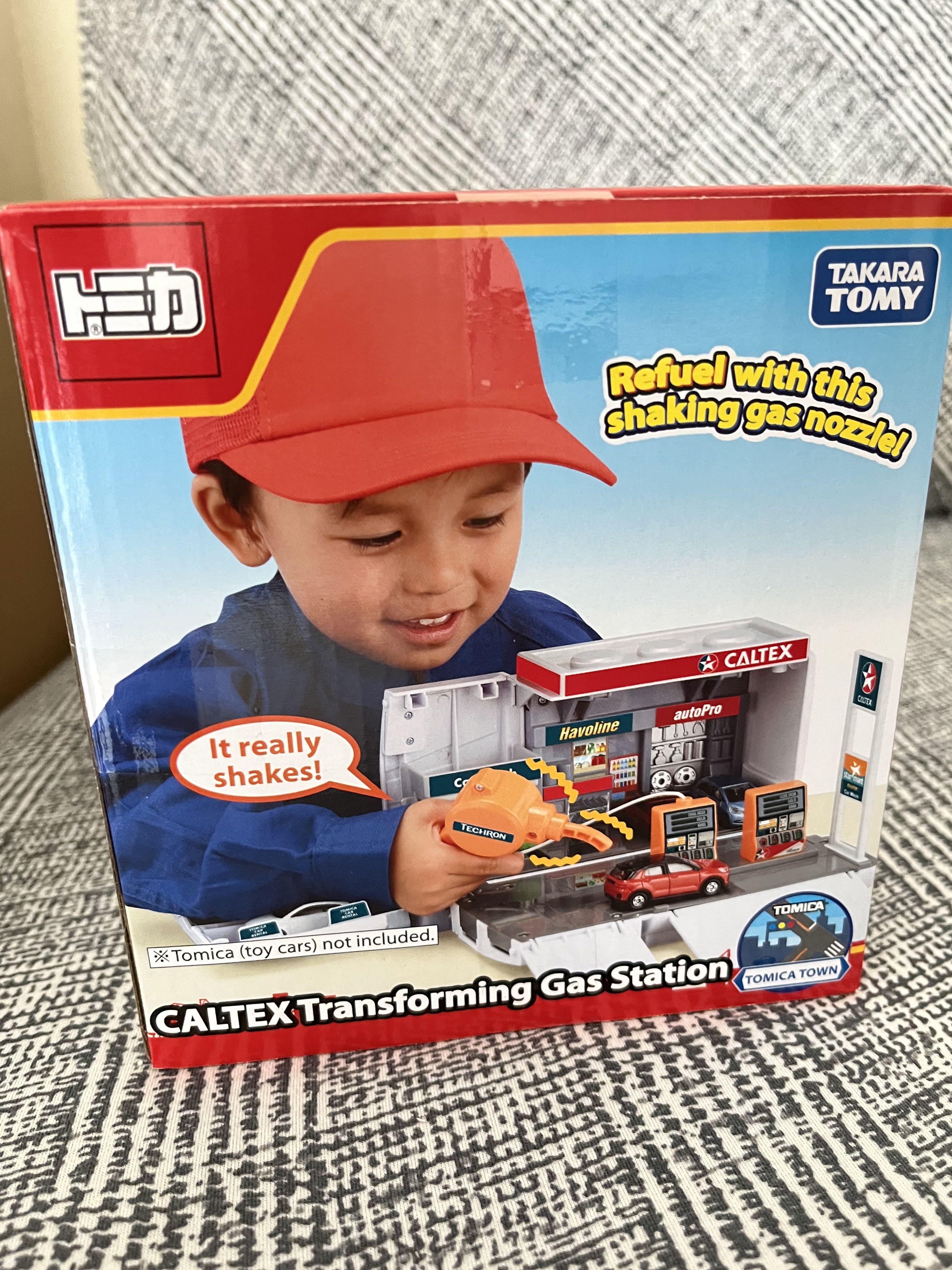 Tomica Caltex Transforming Gas Station/ Tanker Truck/Petrol Kiosk [2022 ...