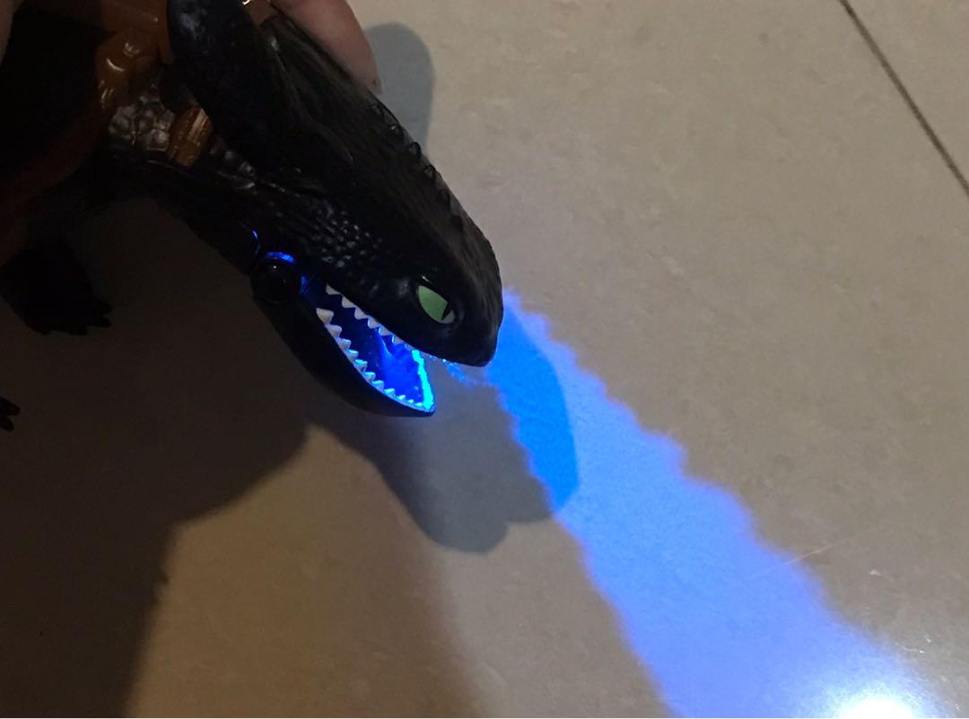 JUMBO toothless figure how to train your dragon dreamworks spin master ...