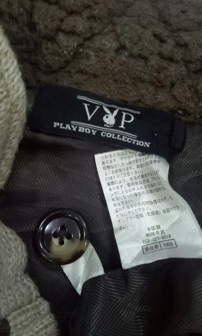 VIP PLAYBOY WOOL JACKET, Women's Fashion, Coats, Jackets and Outerwear ...