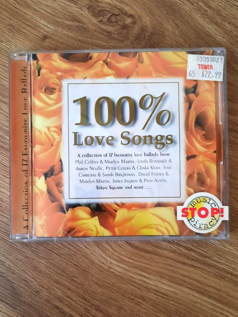 100% Love Songs CD, Hobbies & Toys, Music & Media, CDs & DVDs on Carousell