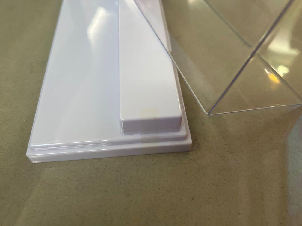 100% New Acrylic Box (White Colour Base), Furniture & Home Living ...