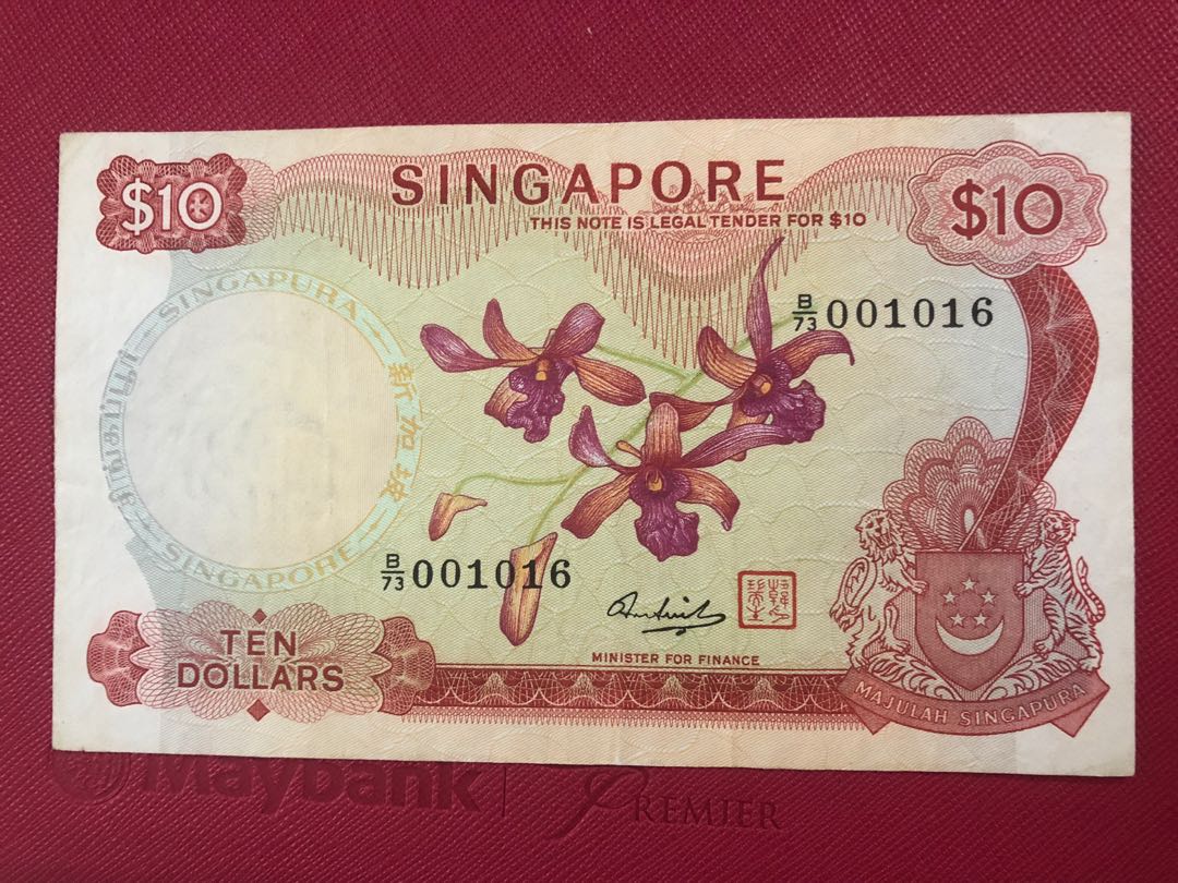 $10 Orchid notes, Hobbies & Toys, Memorabilia & Collectibles, Currency ...