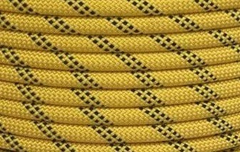 12 mm Powercraft Static Kernmantle Rope with FREE 2 pcs carabiners ...