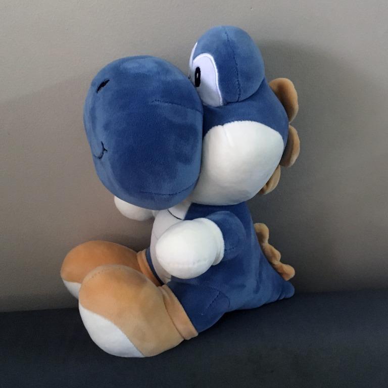 (2 for RM65) Super Mario (White) + Yoshi (Blue) Super Soft Big Plush ...