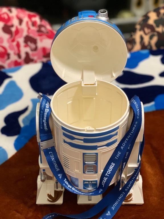 30 cm Star Wars R2-D2 JAPAN DISNEYLAND POPCORN CONTAINER + 18cm R2-D2 ...