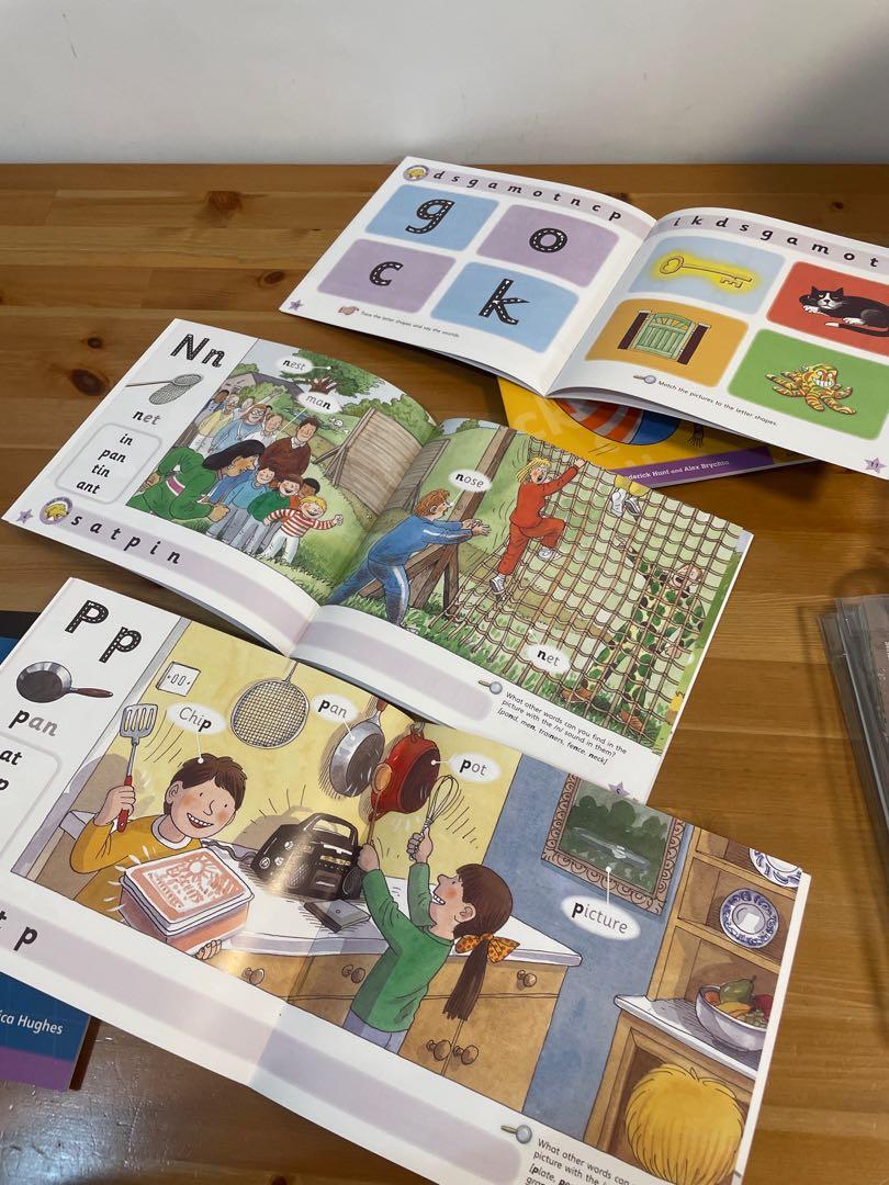 *正版* Oxford Reading Tree Phonics 學校版自然拼讀系列 Level 1+ 30 Books 毛毛蟲可點讀, 興趣 ...