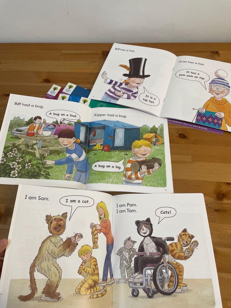 *正版* Oxford Reading Tree Phonics 學校版自然拼讀系列 Level 1+ 30 Books 毛毛蟲可點讀, 興趣 ...