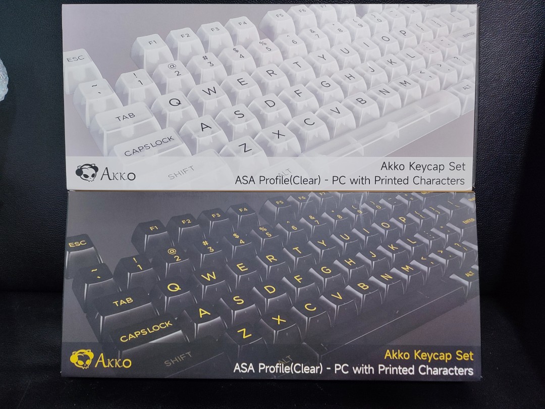 Akko Asa Clear keycaps, Computers & Tech, Parts & Accessories, Computer ...