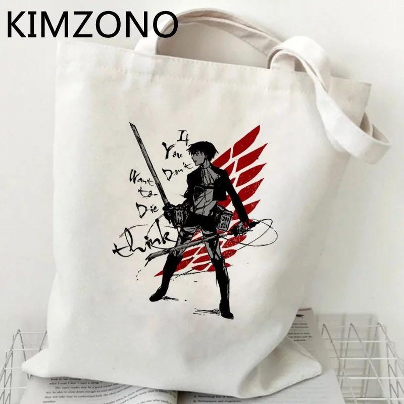 AOT Tote Bag (high quality cotton), Women's Fashion, Bags & Wallets ...