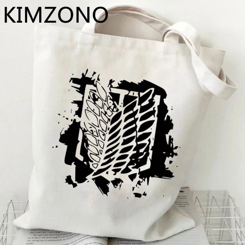 AOT Tote Bag (high quality cotton), Women's Fashion, Bags & Wallets ...