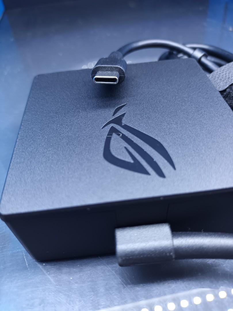 Asus ROG type C charger, Computers & Tech, Parts & Accessories ...