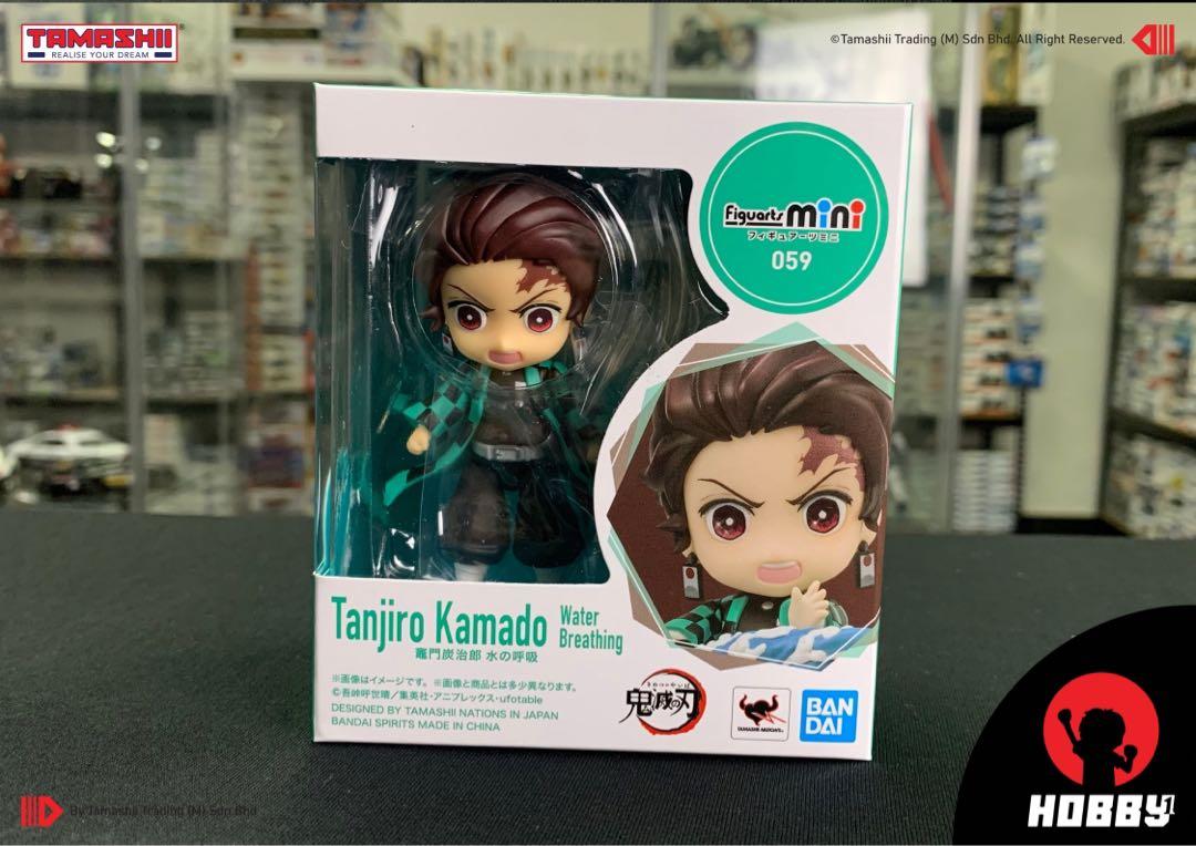 Bandai Figuarts Mini Kimetsu No Yaiba Tanjiro Kamado Water Breathing ...