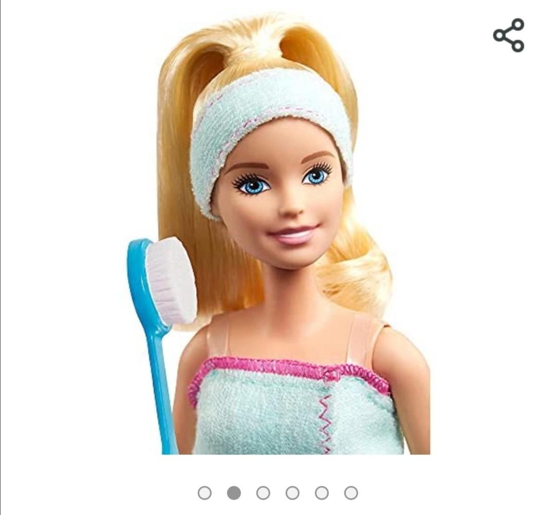 Barbie Spa Fitness Wellness Shower Bath Assorted Playset with MTM Doll ...
