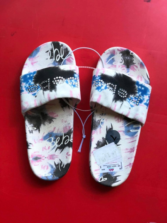 Bebe Faya pool slide, Women's Fashion, Footwear, Slippers and slides on ...