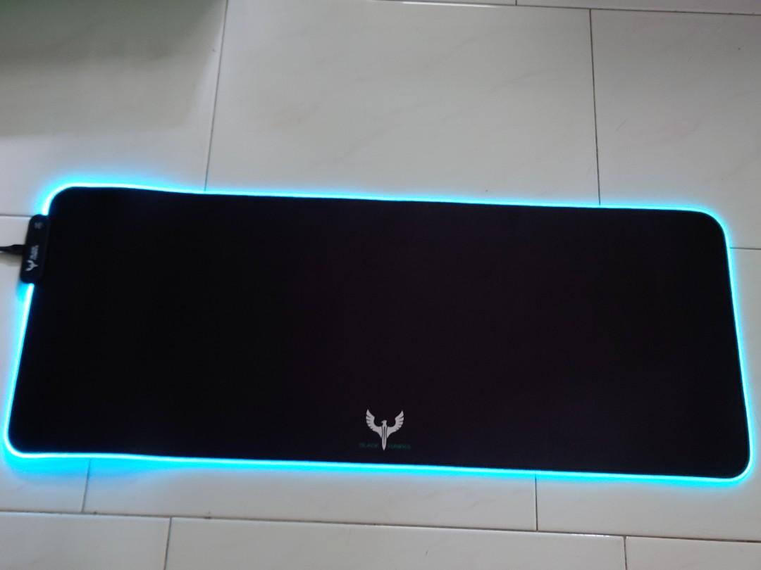 Blade Hawks RGB Gaming Mouse Pad, Computers & Tech, Parts & Accessories ...
