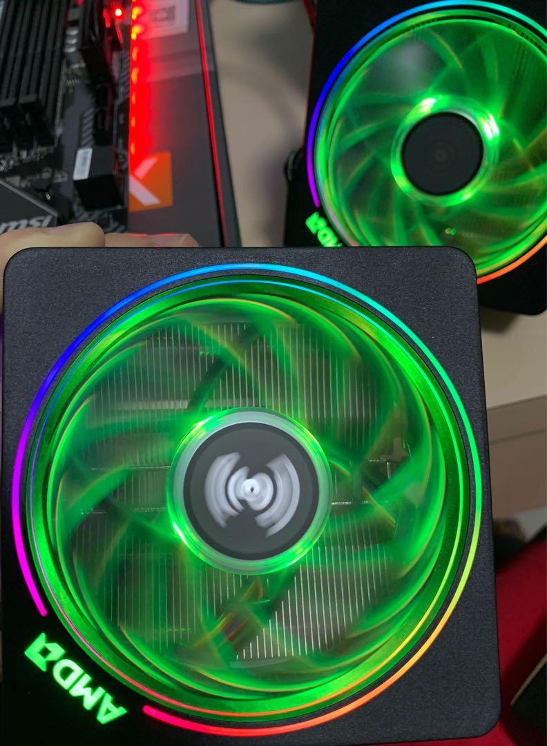 Wraith Prism Wraith Stealth AMD Ryzen cooler cpu cooler, Computers ...