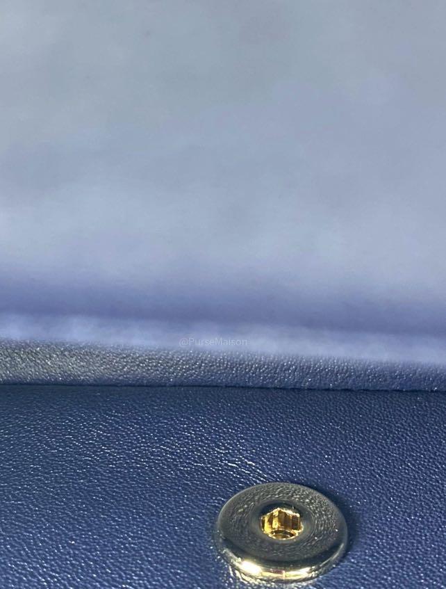 Brand New Chanel Mini Rectangle Top Handle Navy Blue from 21k ...