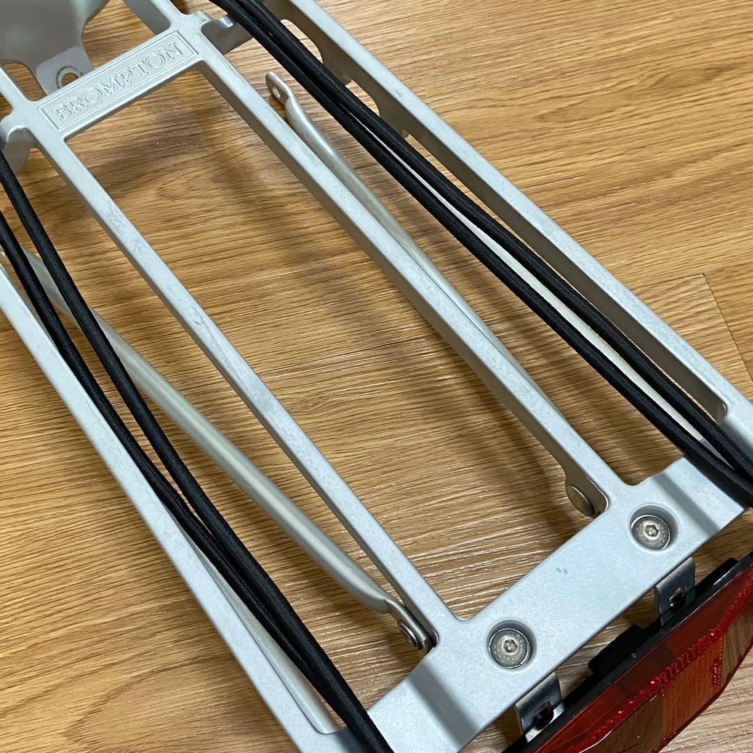 Brompton Original Rear Rack with Ezwheels Reflector, Sports Equipment ...