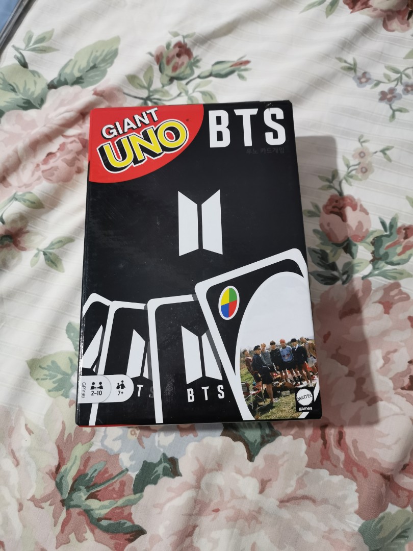 BTS GIANT UNO CARDS, Hobbies & Toys, Memorabilia & Collectibles, K-Wave ...