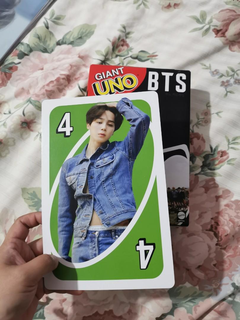 BTS GIANT UNO CARDS, Hobbies & Toys, Memorabilia & Collectibles, K-Wave ...