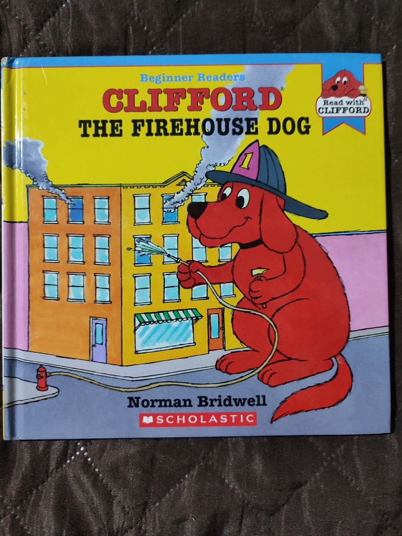 CLIFFORD THE FIREHOUSE DOG hardcover beginner reader's book, Hobbies ...