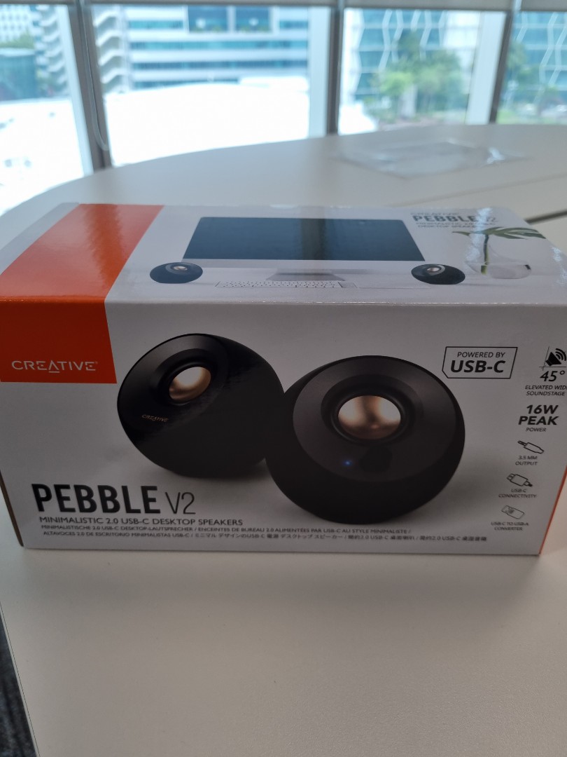 Creative Pebble V2 Desktop Speakers, Audio, Soundbars, Speakers ...