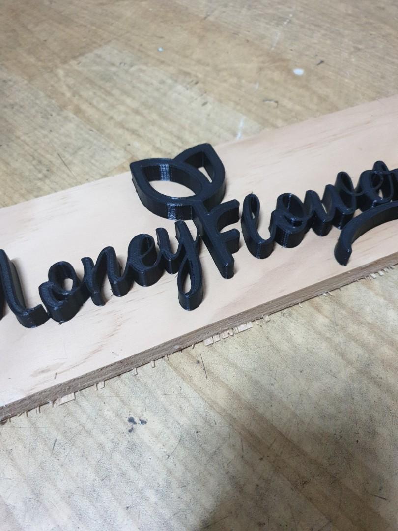 Custom 3d signage sign craft signboard, Hobbies & Toys, Stationery ...