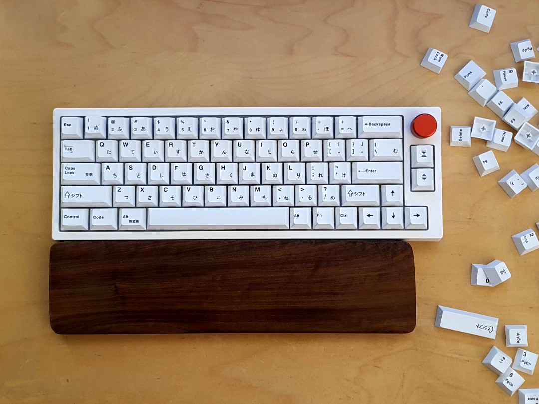 60% custom wireless mechanical keyboard with CNC aluminum knob ...