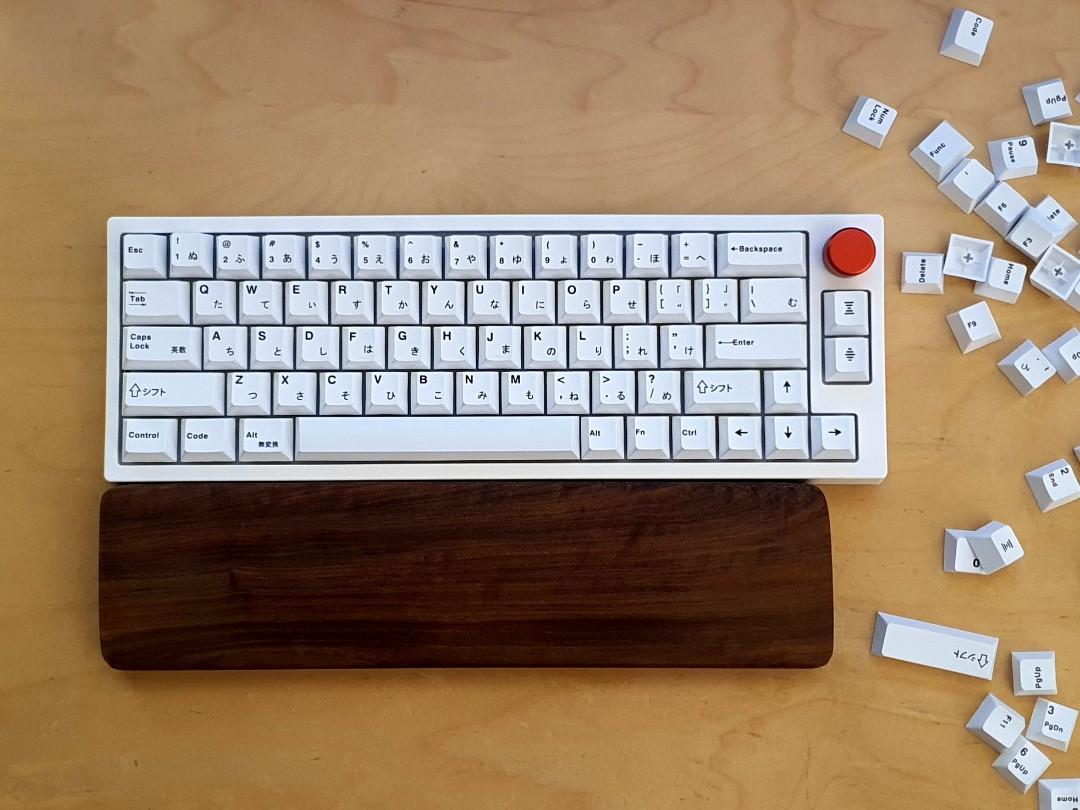 60% custom wireless mechanical keyboard with CNC aluminum knob ...