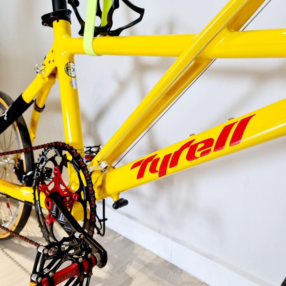 Customised Tyrell Logo Sticker, Sports Equipment, Bicycles & Parts ...