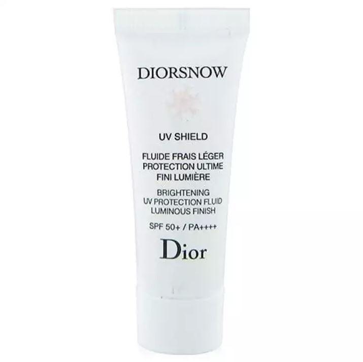 DIORSNOW - UV SHIELD Skin-breathable brightening emulsion - spf 50+ pa++++ 7ml, Beauty ...