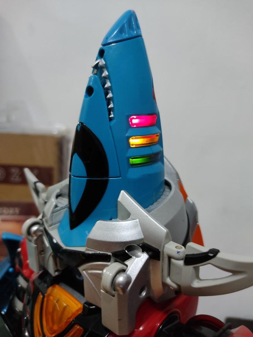 Dx Gekitouja Shark Mix Gekiranger & Shinkenger Megazord / Power Rangers ...